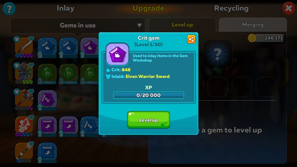 Gems » Hustle Castle Site